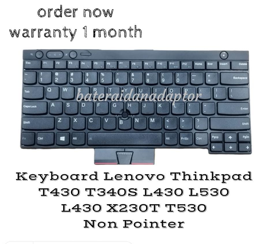 Keyboard Lenovo ThinkPad T430 L430 L530 X230T T530 W530 Non Pointer ...