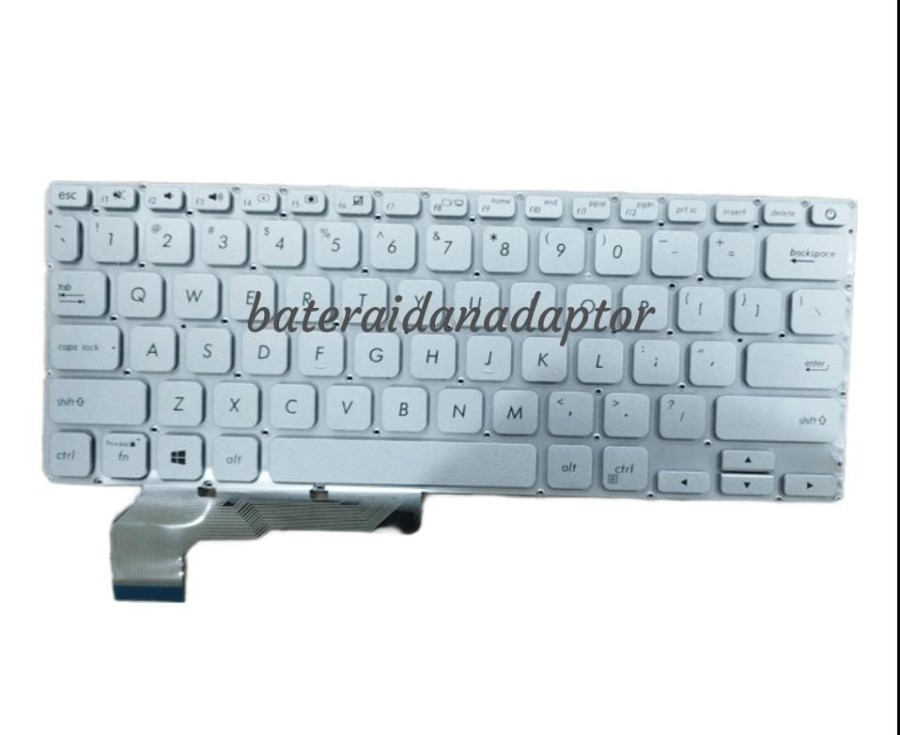 Keyboard Asus VivoBook 14 K403 K403F K403FA X403 X403F X403FA Silver ...