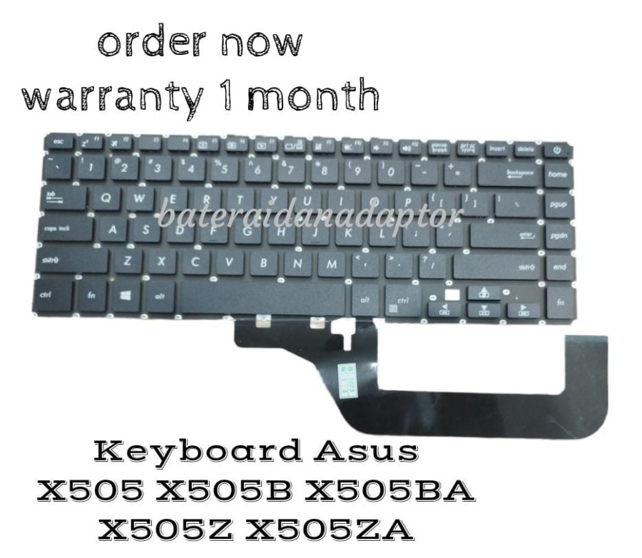 Keyboard Asus X505 X505B X505BA X505Z X505ZA | bateraidanadaptor