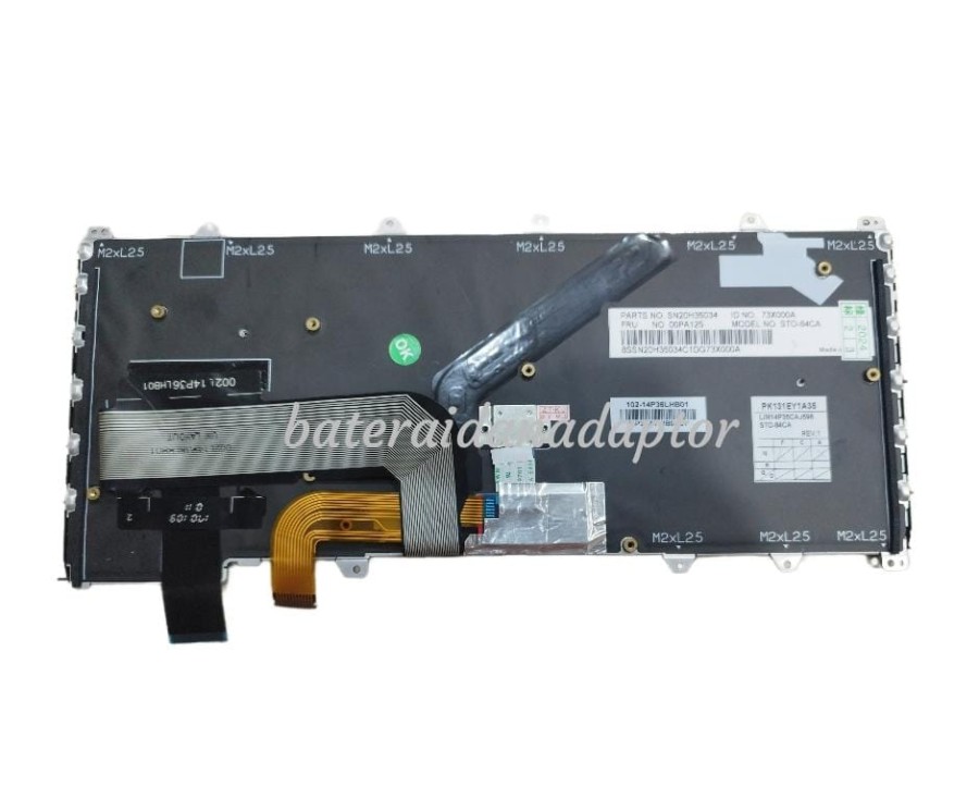 Keyboard Replacement Lenovo Thinkpad Yoga 260 370 X380 Backlight Big ...