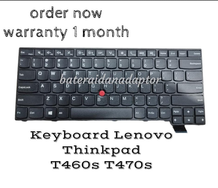 Keyboard Replacement Lenovo Thinkpad T460S T470S Pointer Non Backlight ...